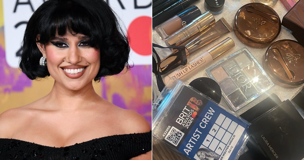 Raye's MUA Reveals Secret to Her Tear-proof Brit Look | POPSUGAR Beauty UK