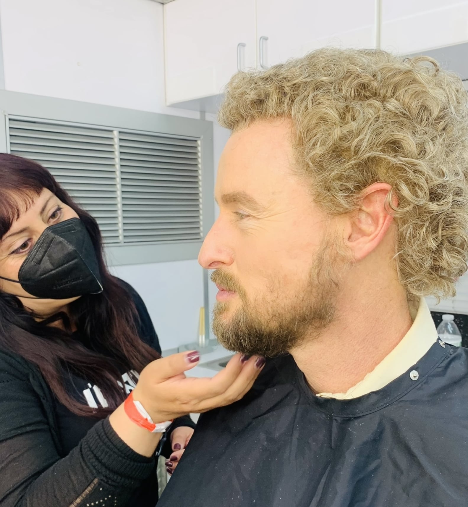 Owen Wilson's Perm Hairstyle in Paint, Inspired by Bob Ross | PS Beauty