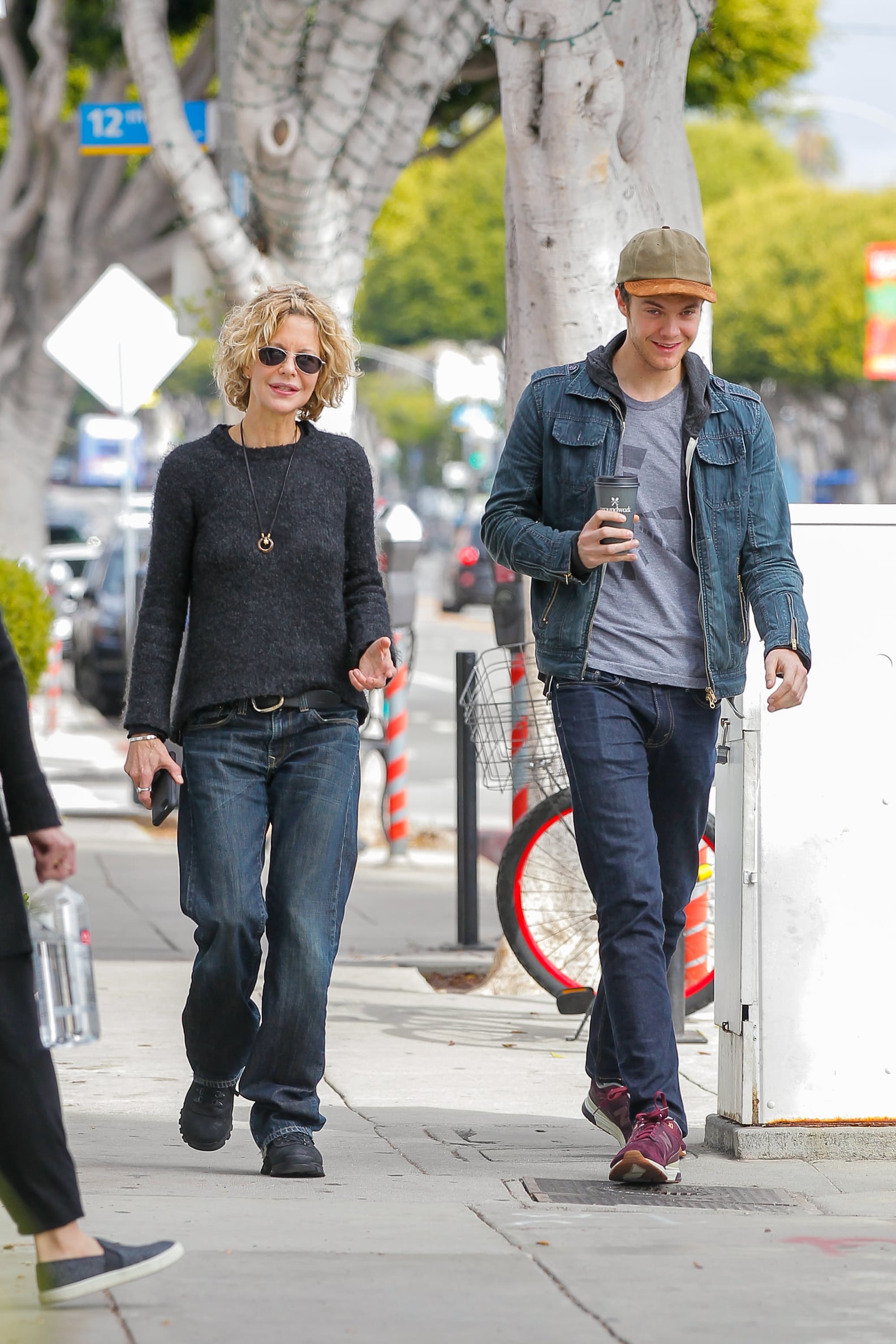 Meg Ryan and Son Jack in LA January 2016 | PS Celebrity