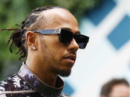 Lewis Hamilton Stuns in Sequined Outfit at Miami Grand Prix | POPSUGAR ...