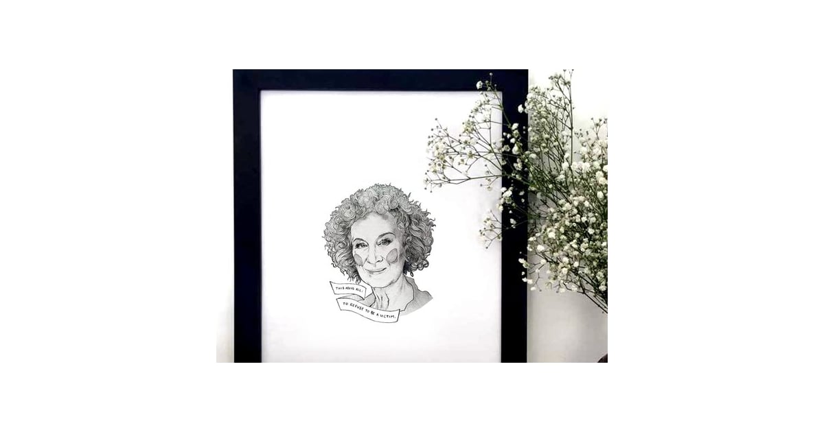 Margaret Atwood Print | Famous Women in History Gifts | POPSUGAR Love ...