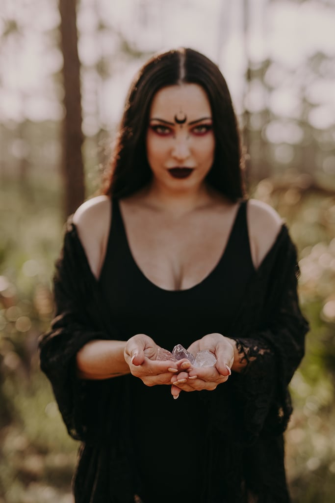 Witch-Inspired Halloween Wedding Shoot | POPSUGAR Love & Sex