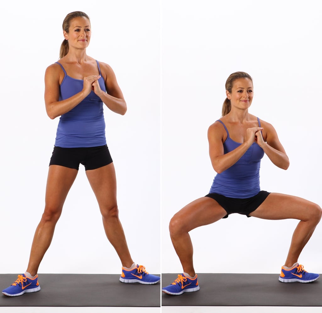 Sumo Squats 20 Minute HIIT Workout For Small Spaces POPSUGAR