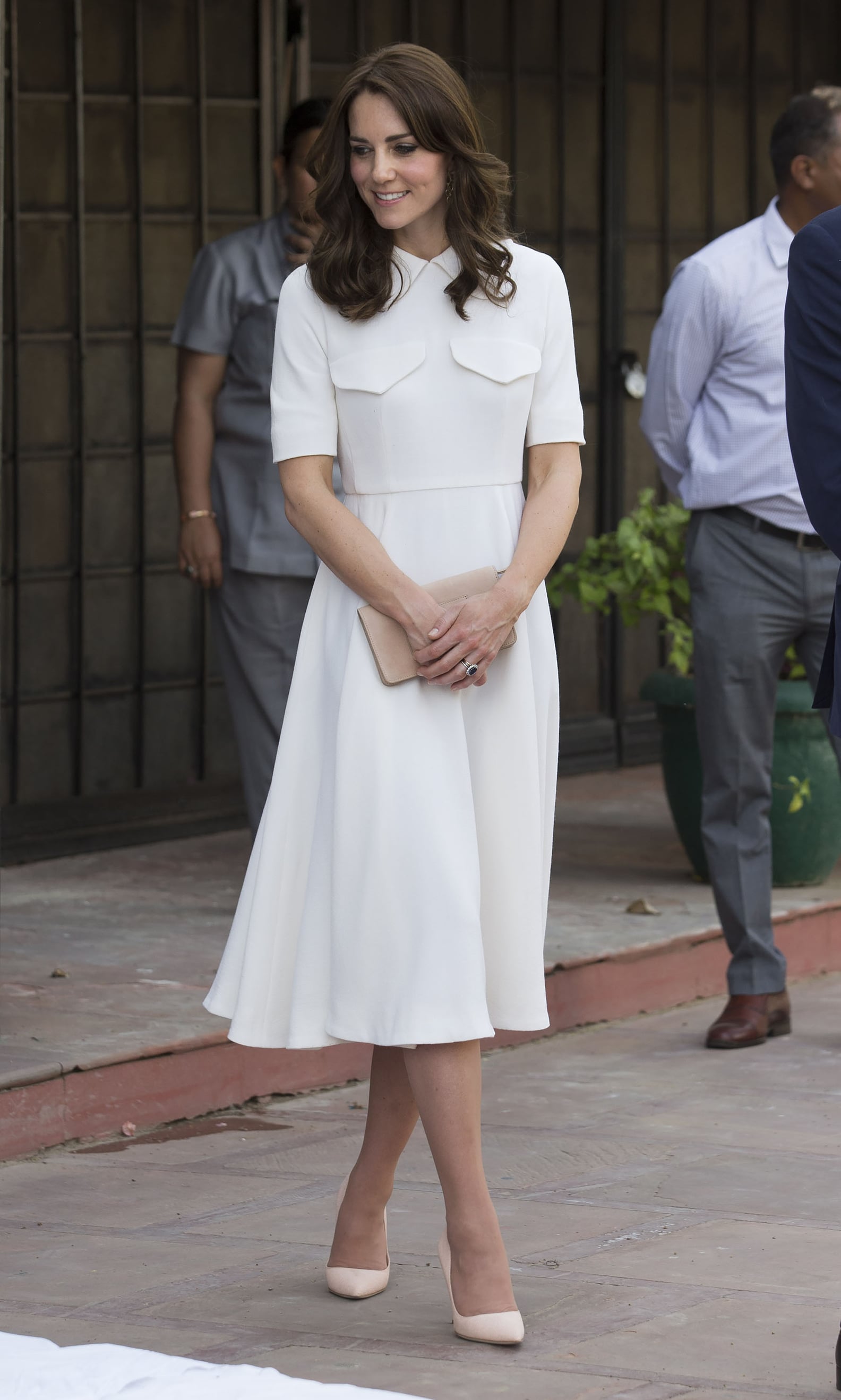 Kate Middleton's White Dresses | PS Fashion