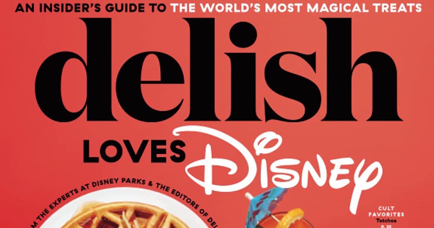 Shop the Delish Loves Disney Cookbook | PS Food