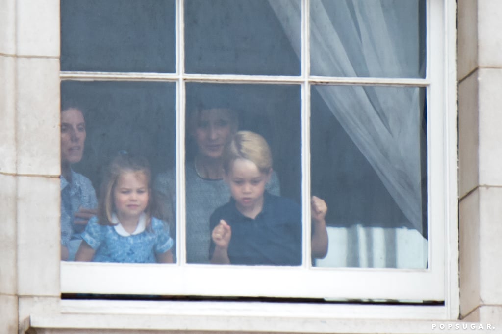 Prince George and Princess Charlotte at RAF Celebration 2018 | POPSUGAR ...