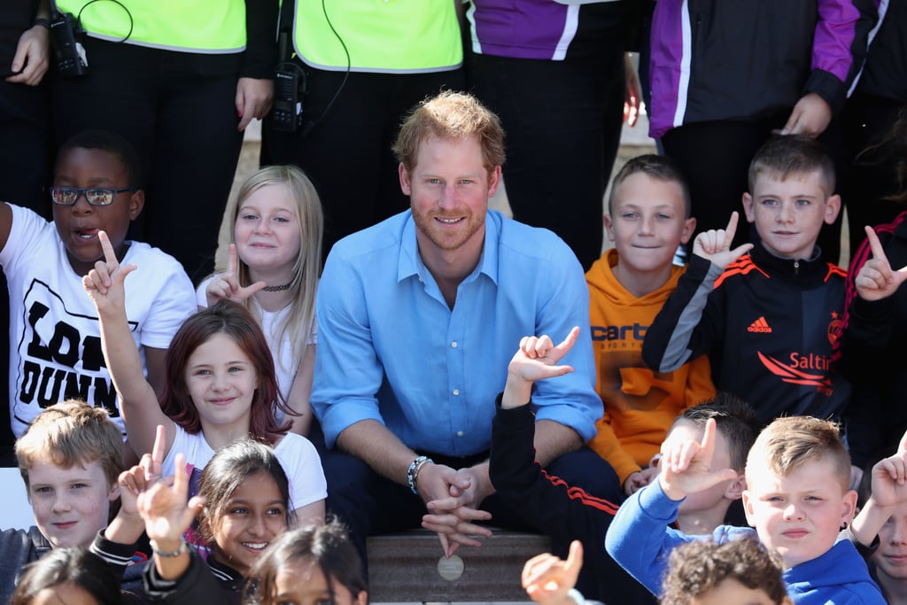 Prince Harry Visits Scotland September 2016 | Pictures | POPSUGAR Celebrity