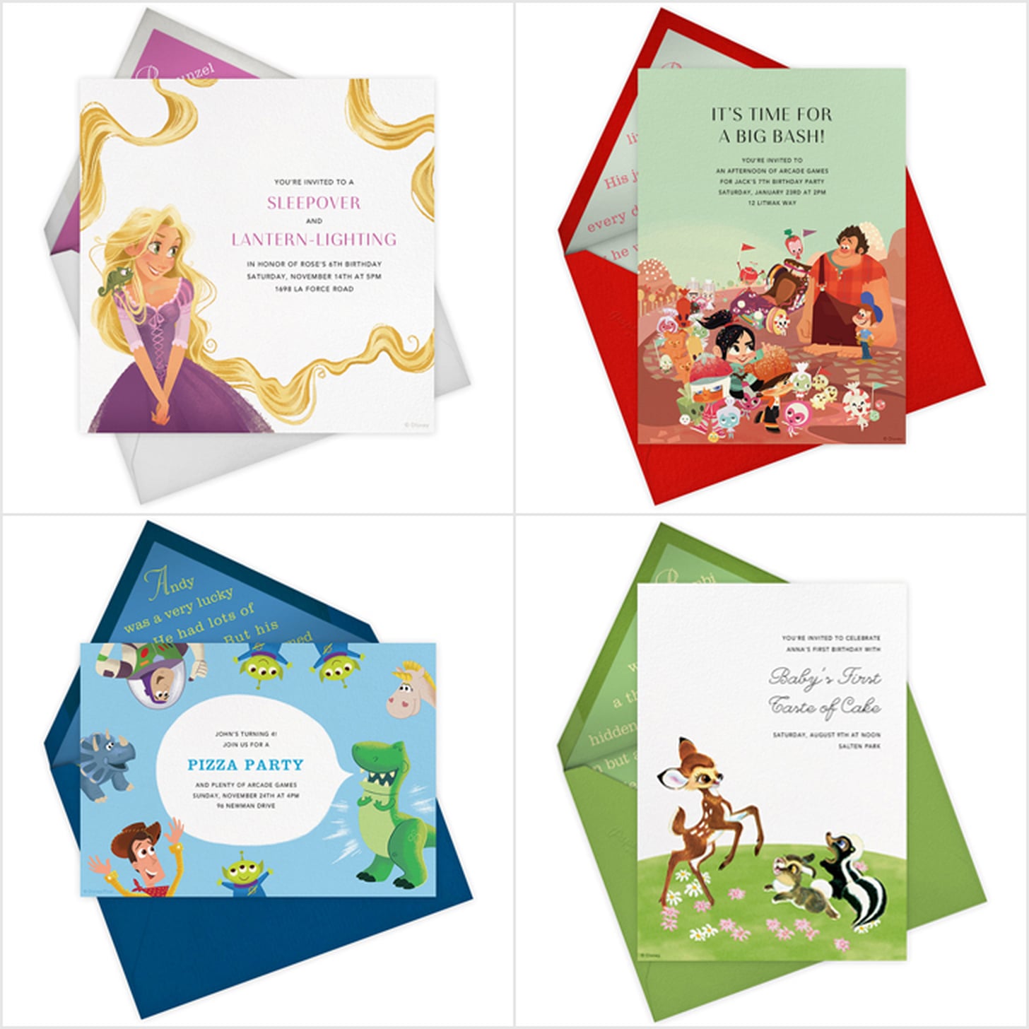 Disney Paperless Post Party Invitations | PS Home