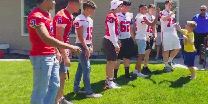Idaho Boy With Autism Is Surprised by Football Team | POPSUGAR Family