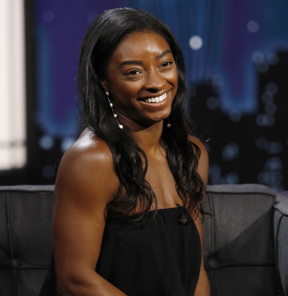 Simone Biless 25th Birthday Chain Mail Dress Photos Popsugar Fashion