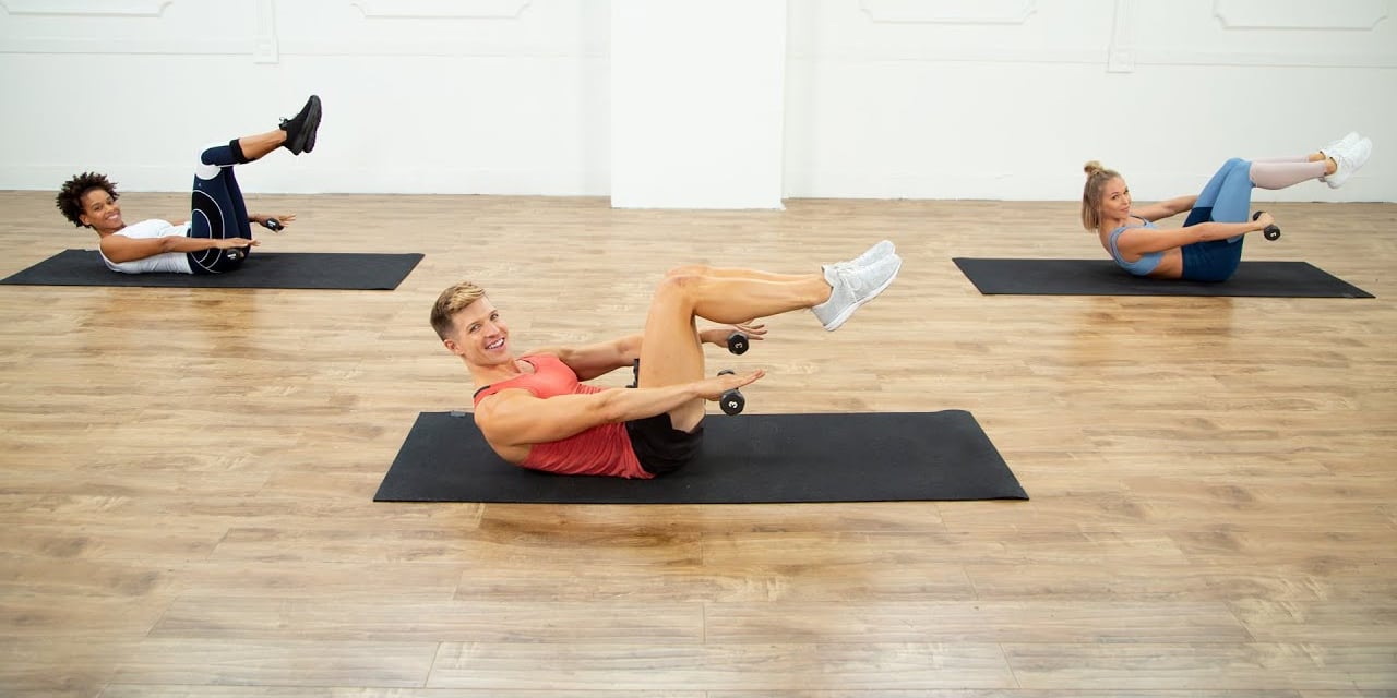 10-Minute Ab Workout With Jake DuPree | POPSUGAR Fitness