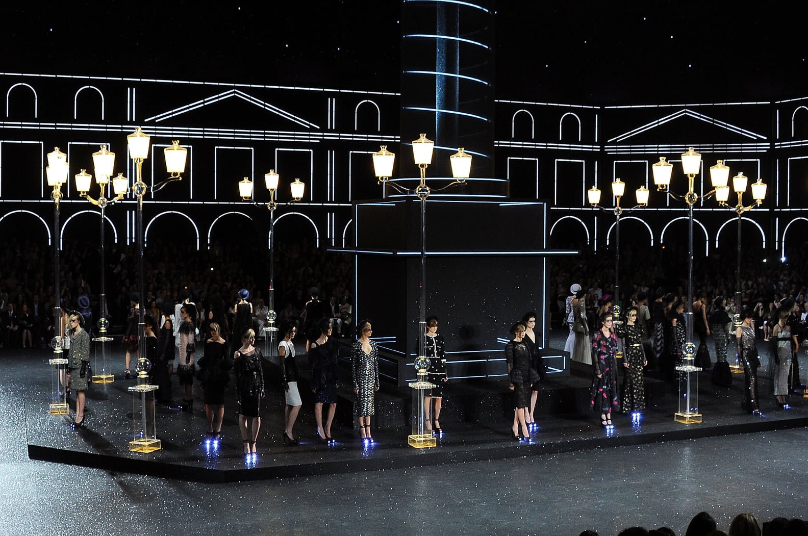 Chanel Fashion Show Sets | POPSUGAR Fashion