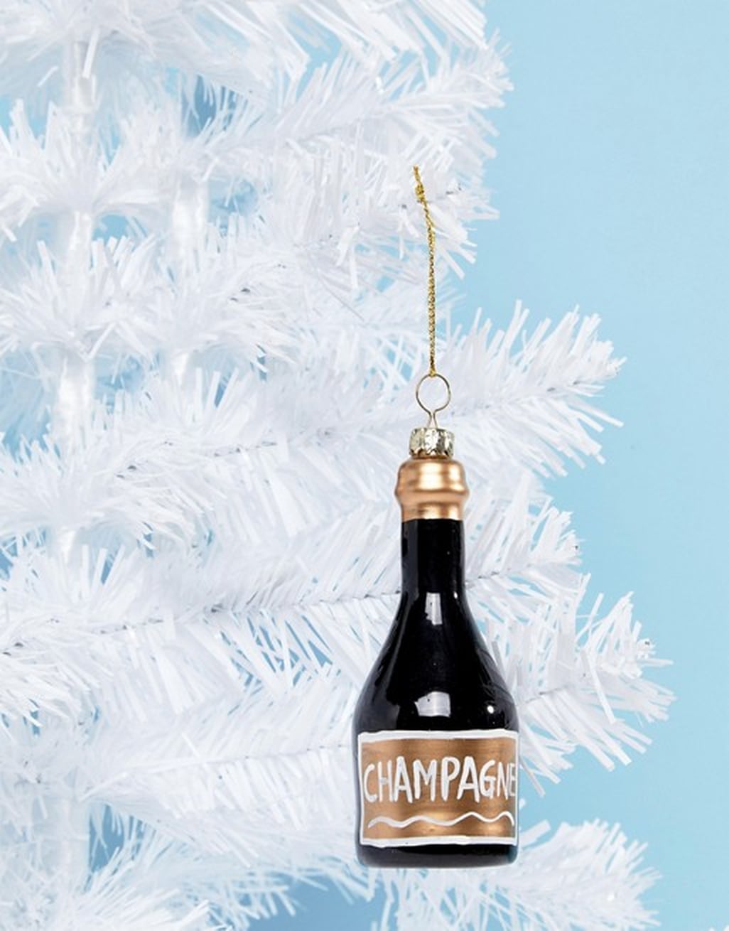 Champagne Bottle Christmas Ornament | POPSUGAR Family