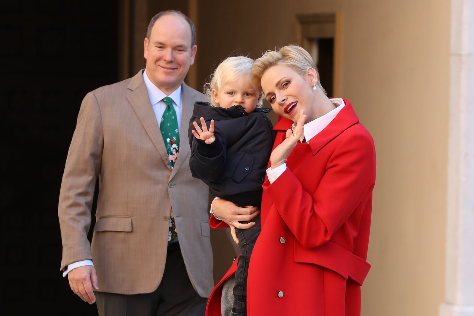 Princess Charlene and Family Christmas Event December 2016 | PS Celebrity
