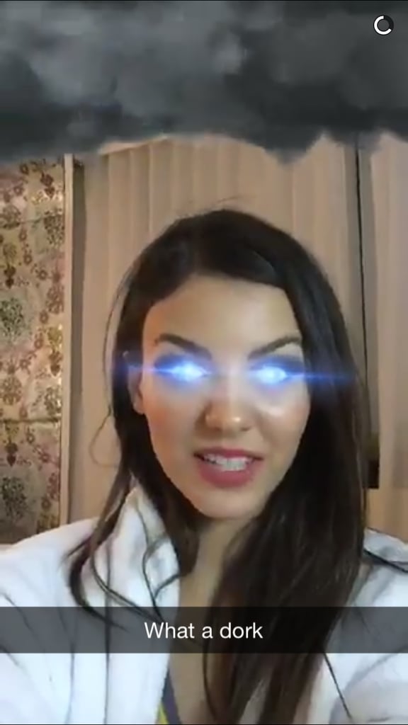 Victoria Justice on Snapchat | POPSUGAR Latina