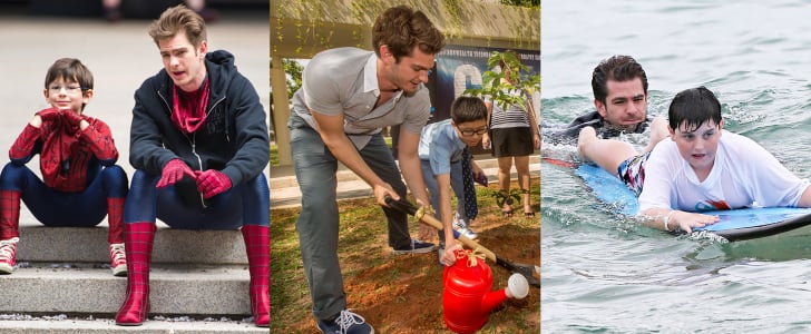 Andrew Garfield's Cutest Pictures With Kids | POPSUGAR Celebrity