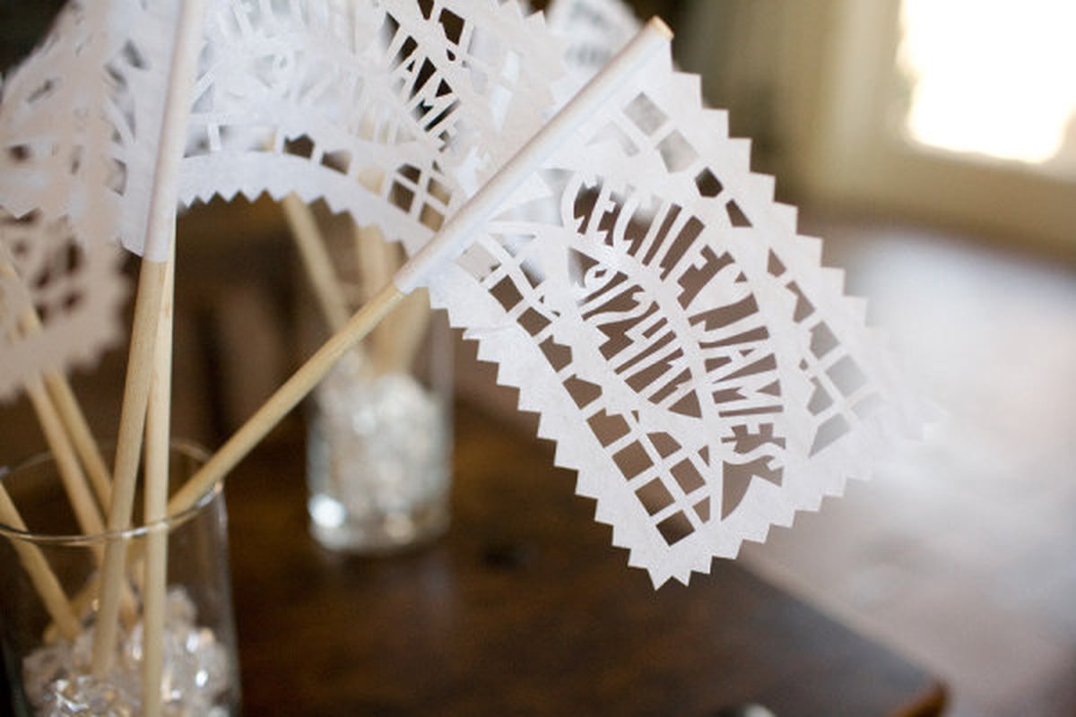 Wedding Decor Ideas With Flags | PS Love