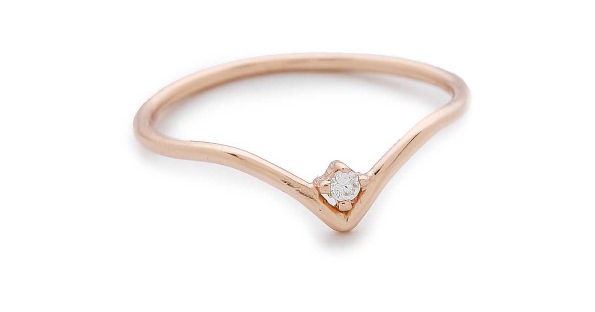 Shashi Dillion Ring ($32) | 80+ Rose Gold Gifts That'll Never Go Out of ...