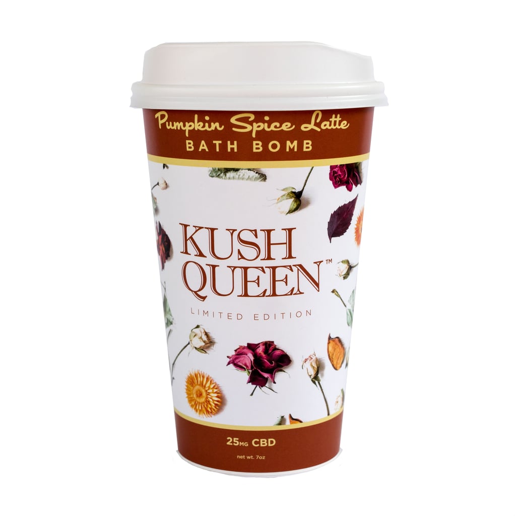 Kush Queen Pumpkin Spice CBD Bath Bomb | POPSUGAR Beauty