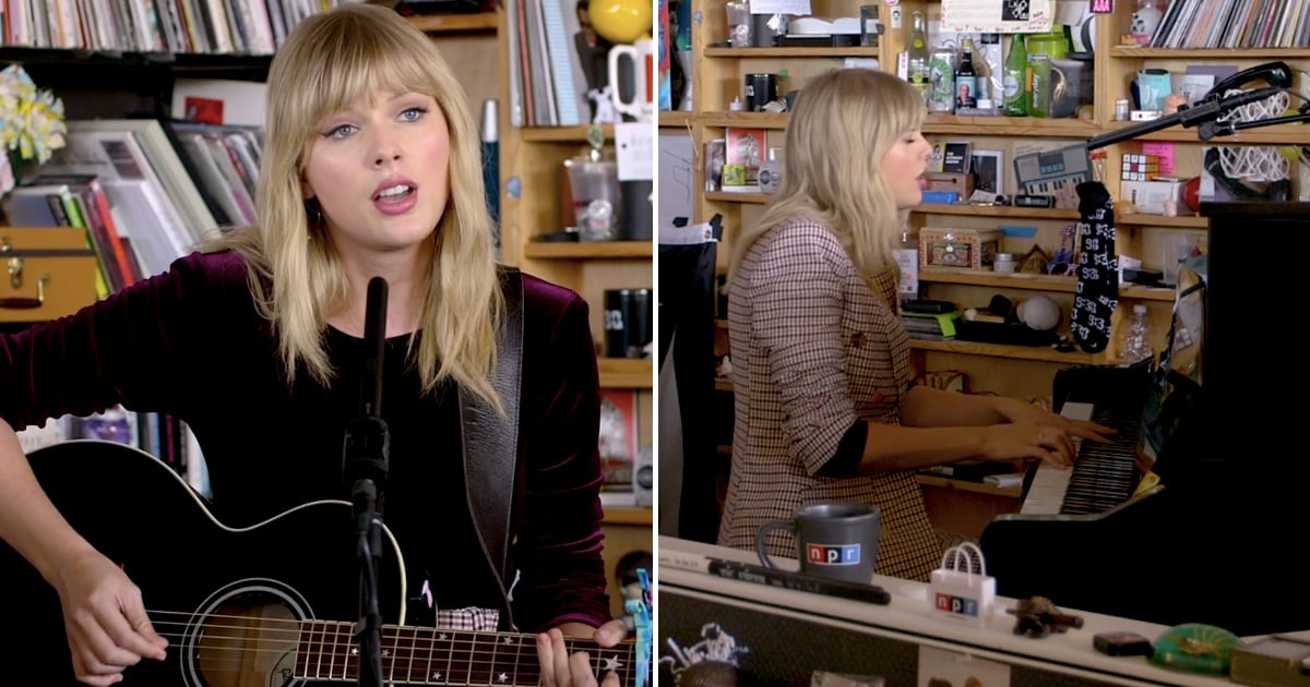 Taylor Swift Performs in NPR's Tiny Desk Concert Video | PS Entertainment