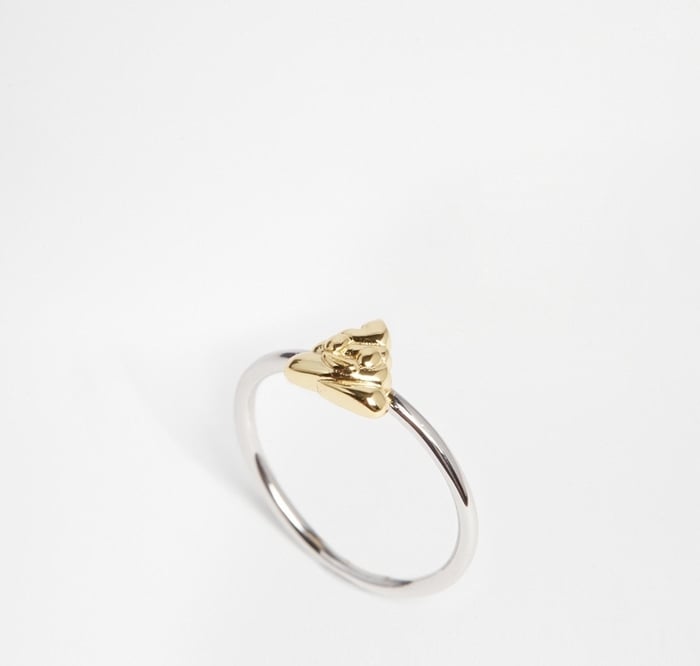 Poop Emoji Ring ($52) | Gift Ideas For Funny Friends | POPSUGAR Love ...