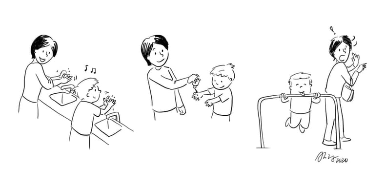 New Mom Comics Social Distancing With Family Cartoons | POPSUGAR Family