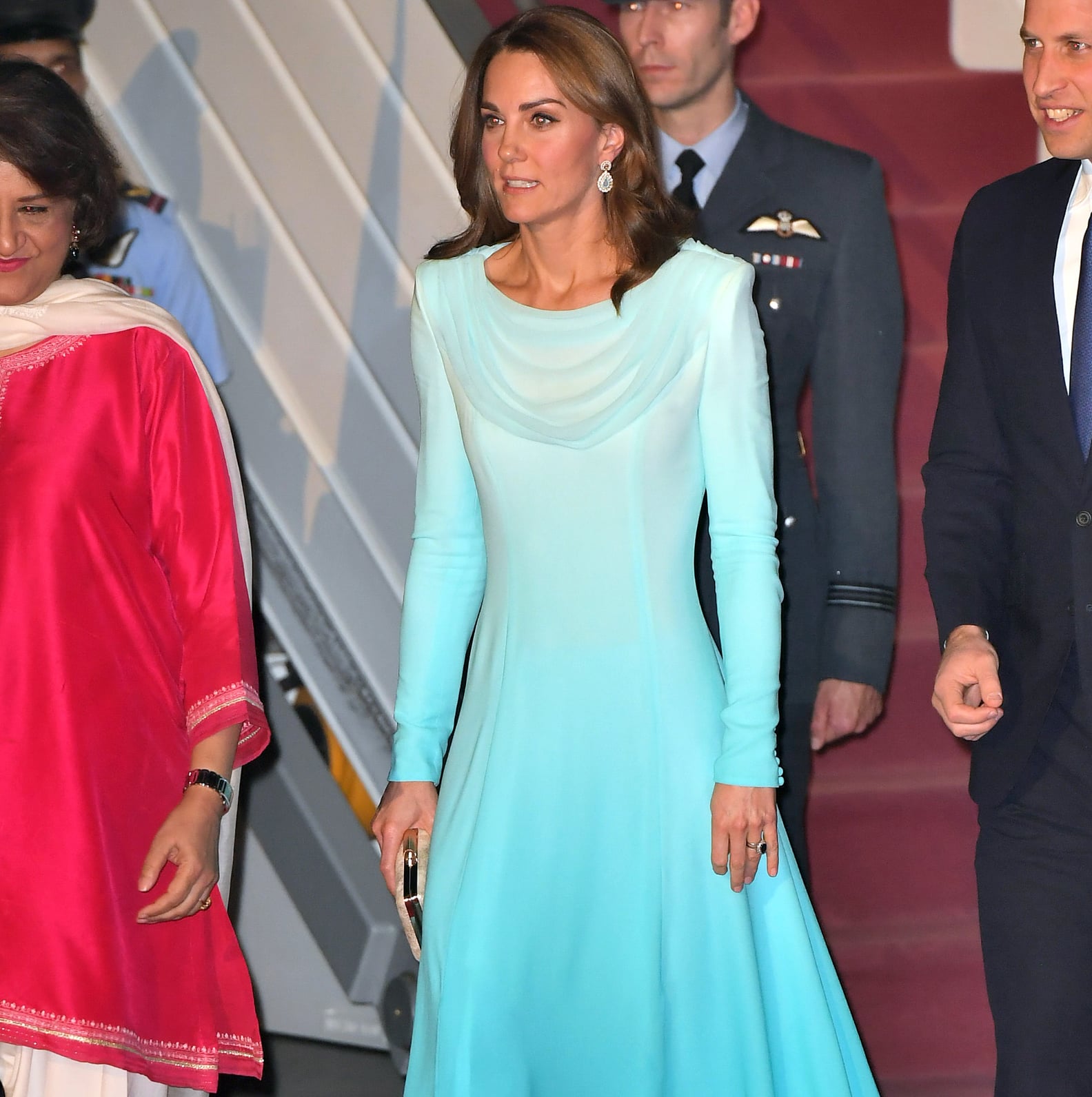 Kate Middleton's Blue Dress Is an Homage to Princess Diana | PS Fashion