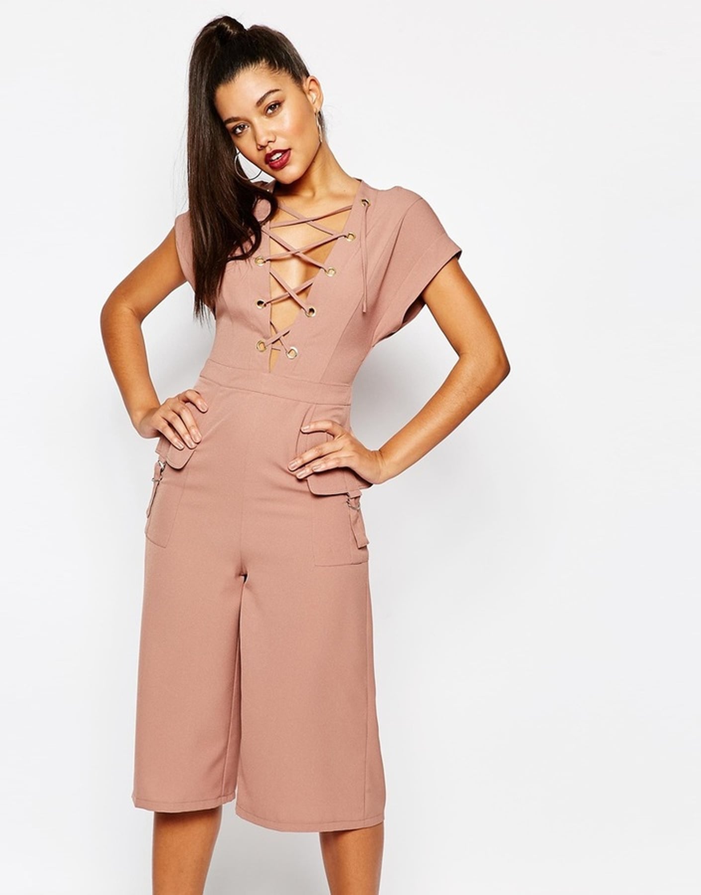 Lace-Up Tops | PS Fashion