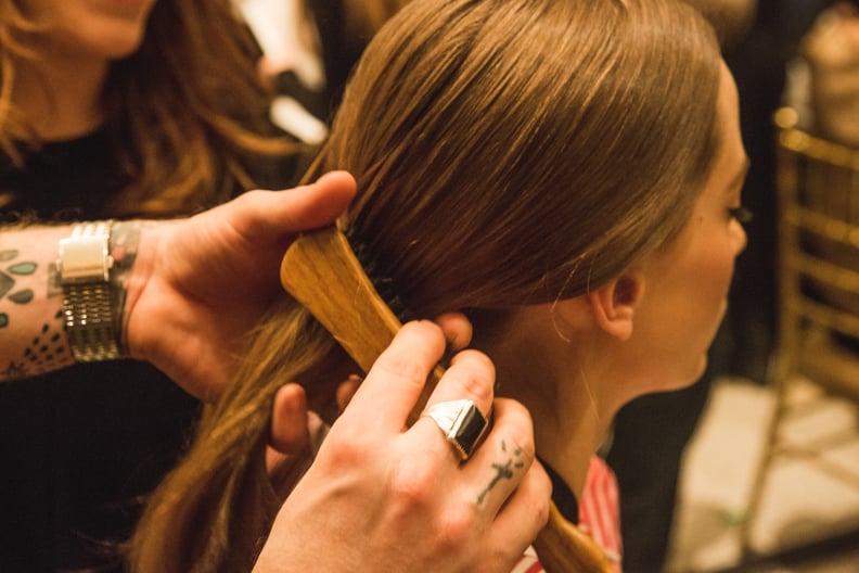 Rope Braid How-To | Alice + Olivia Fall 2015 | POPSUGAR Beauty