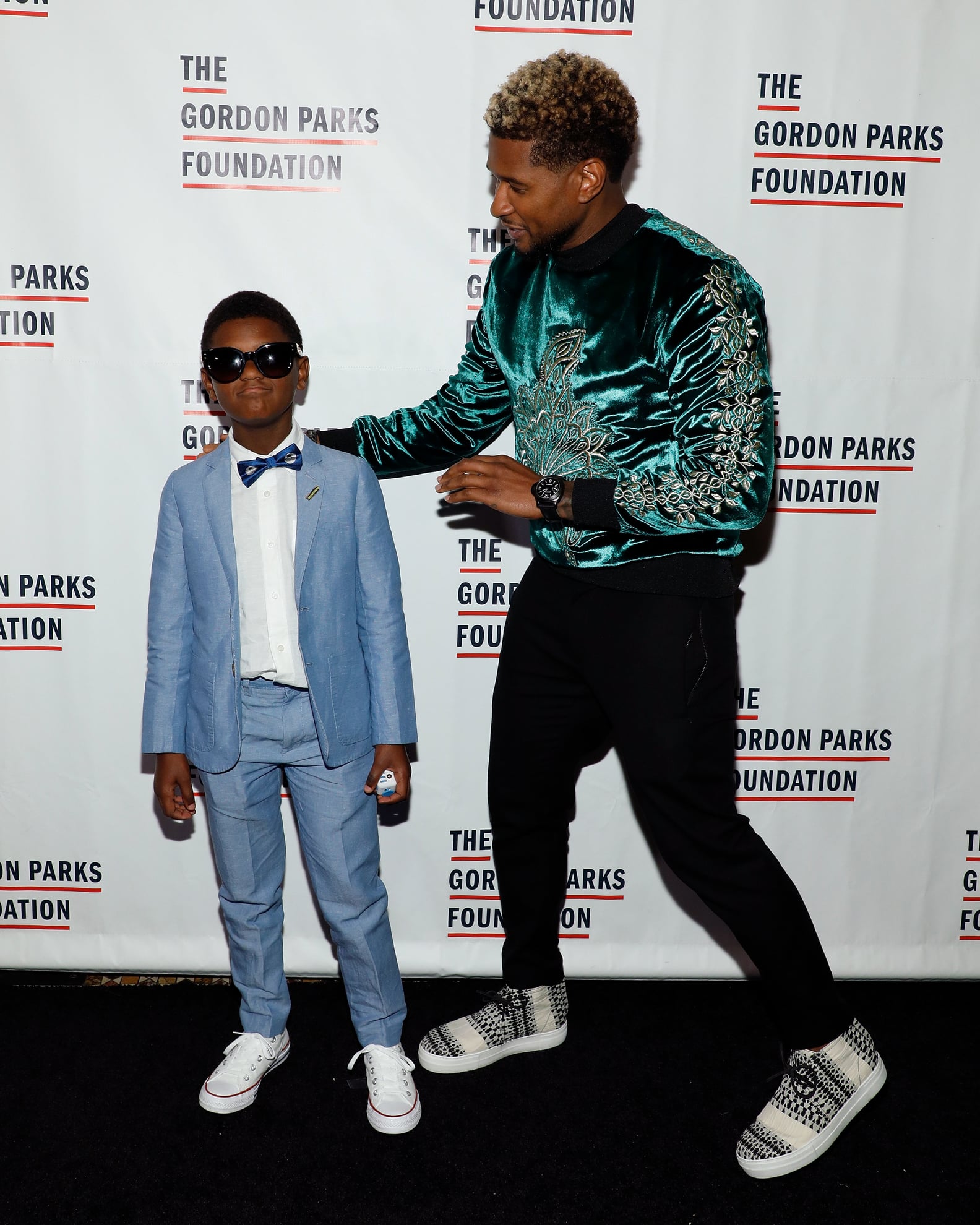Usher and His Son at Gala in NYC June 2017 | PS Celebrity