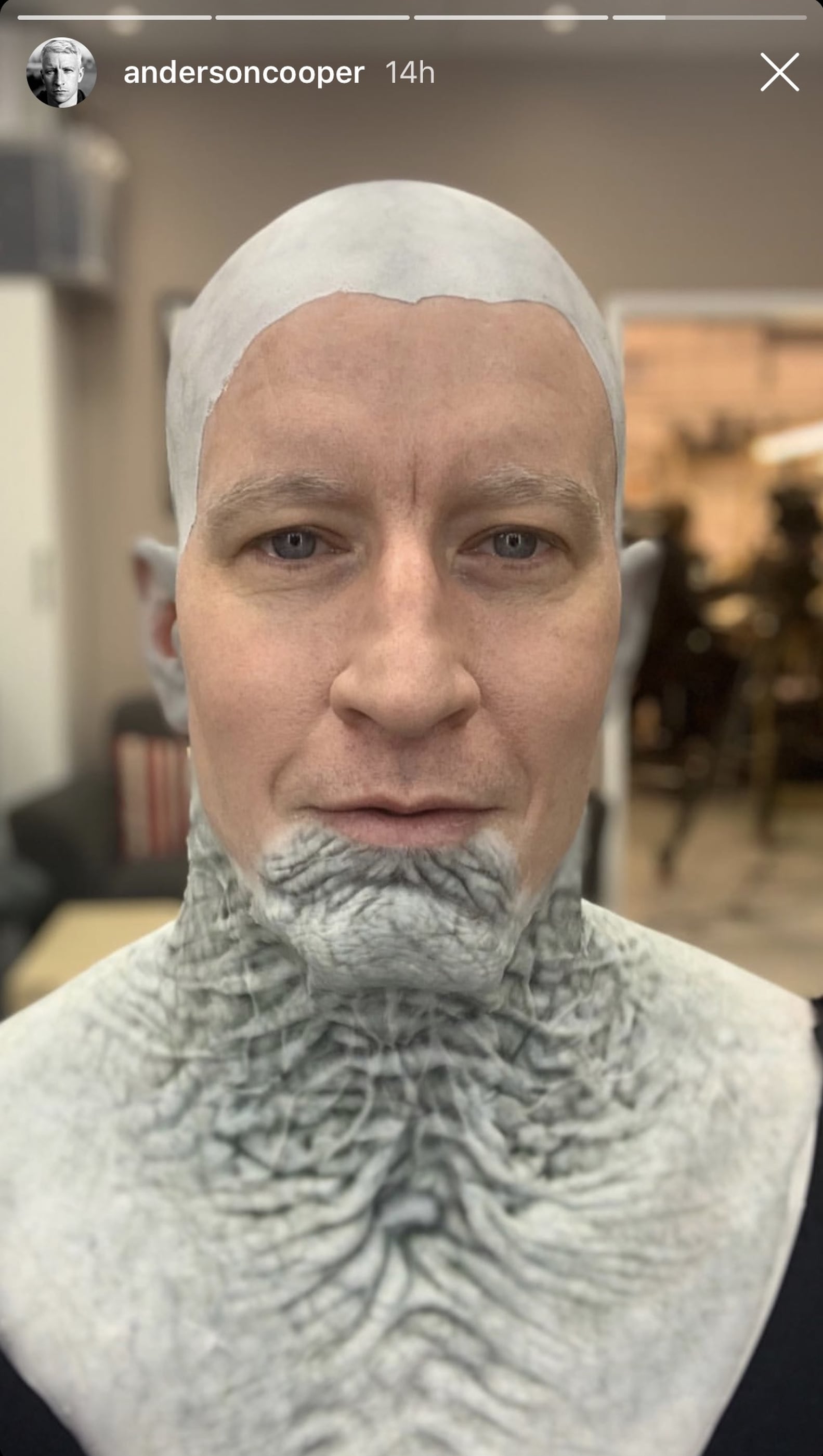 Anderson Cooper Game of Thrones White Walker Makeup | PS Beauty