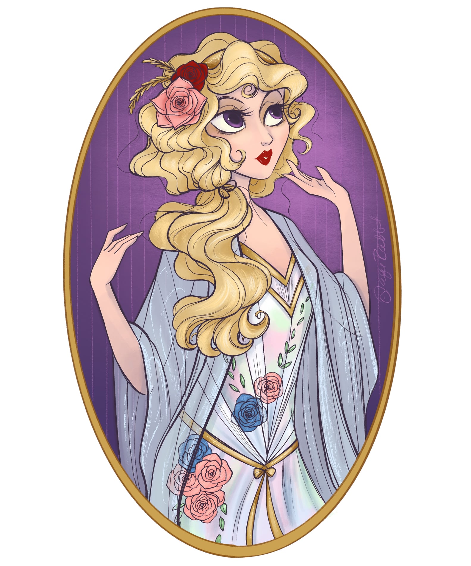1920s-Inspired Illustrations of Disney Princesses | PS Smart Living