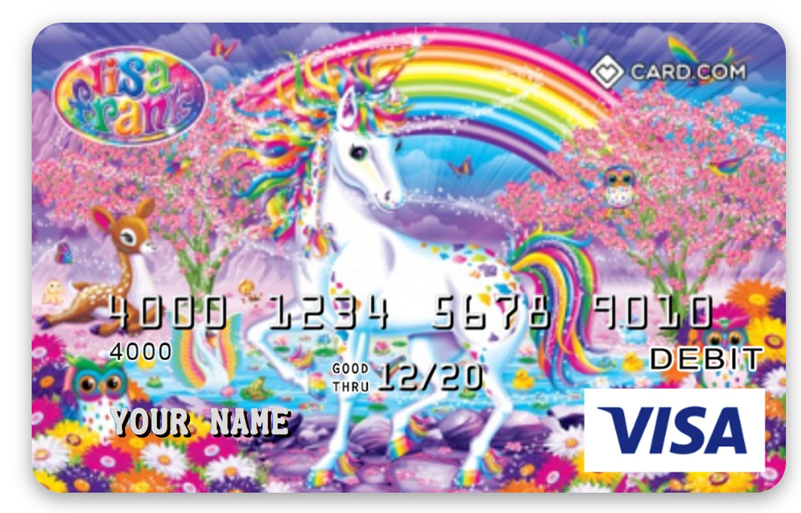 Lisa Frank Debit Cards | PS Love