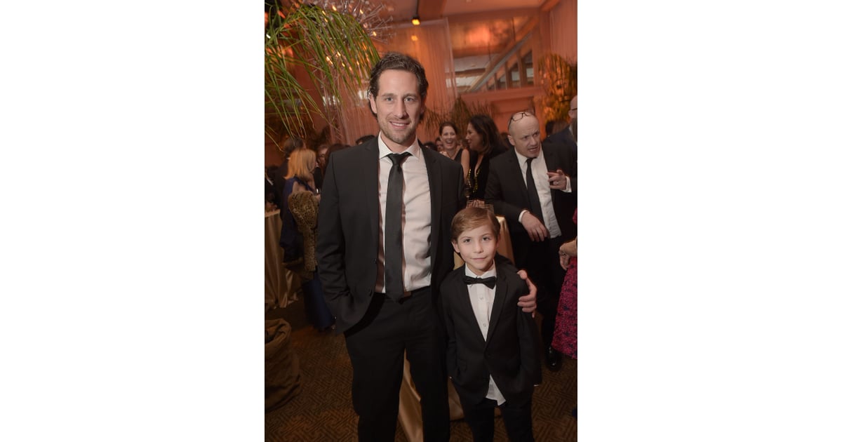 Jacob Tremblay's Hot Dad at Golden Globes 2016 | POPSUGAR Celebrity