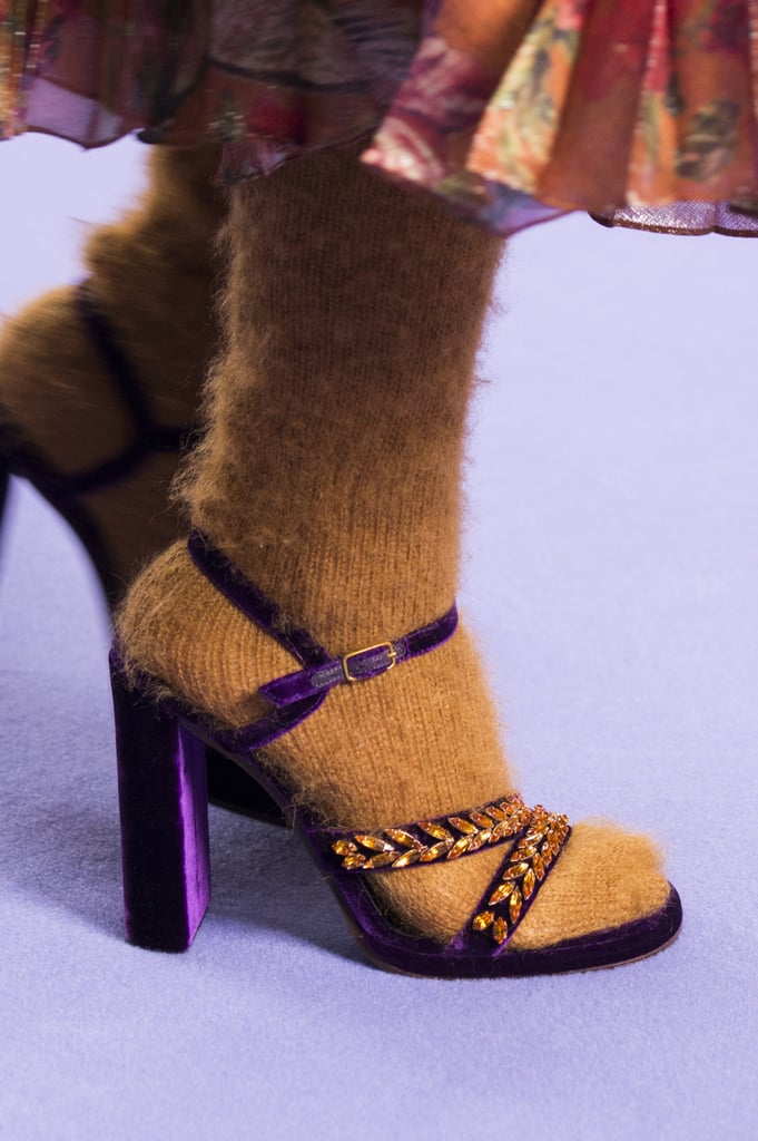 Best Runway Shoes at London Fashion Week Fall 2017 | POPSUGAR Fashion