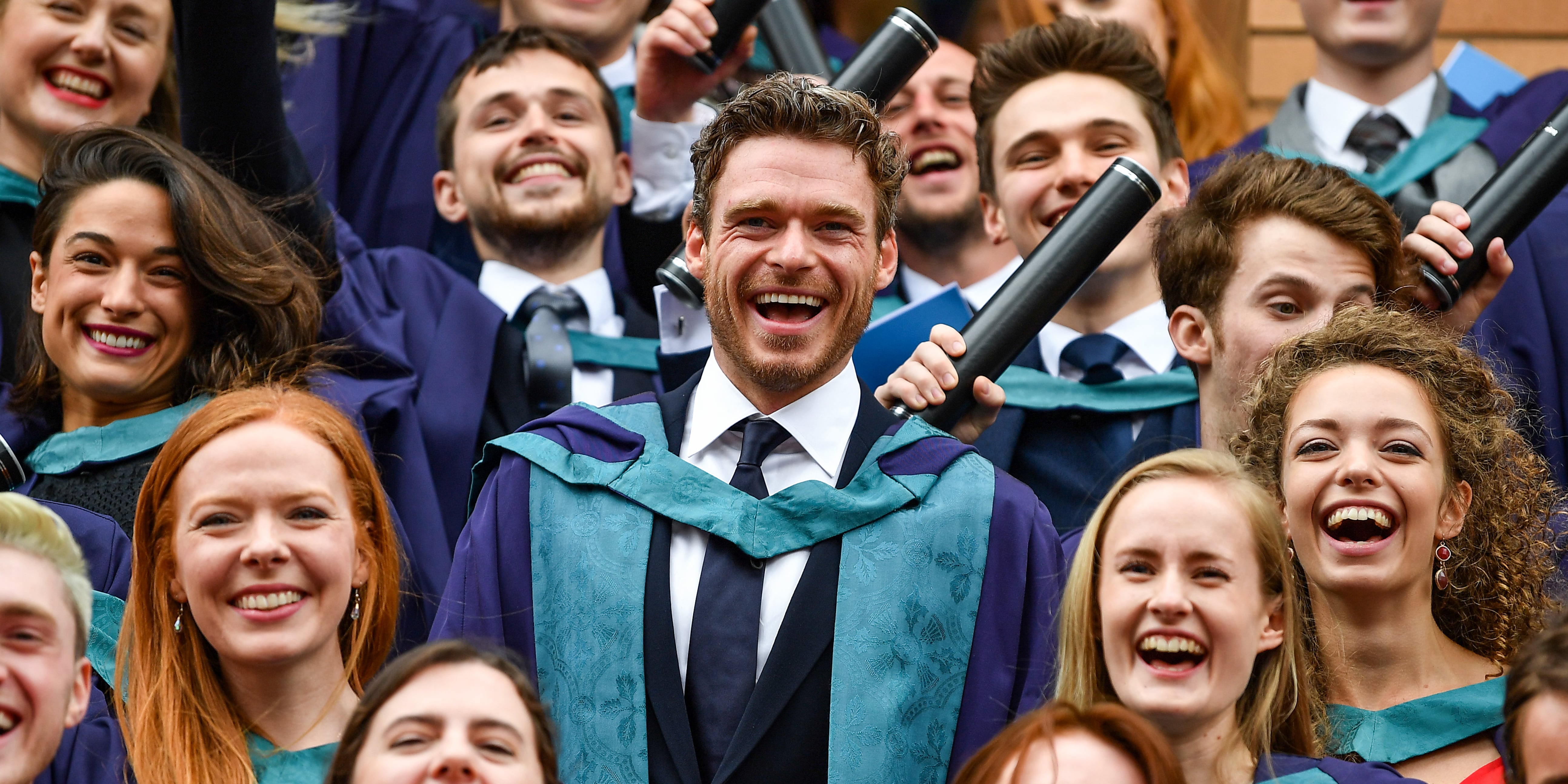 Richard Madden Made Doctor of Drama by His Old College | PS Celebrity