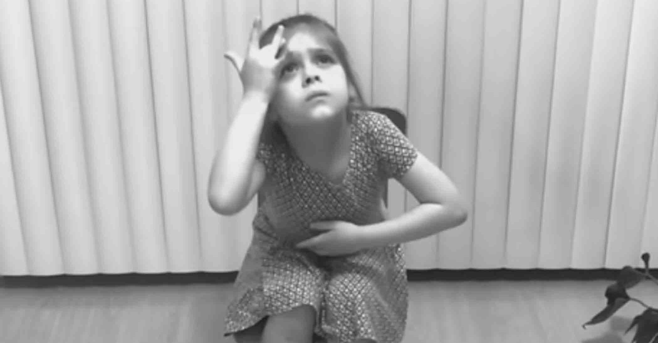 Girl Uses Sign Language in Her Dance Routines | PS Family