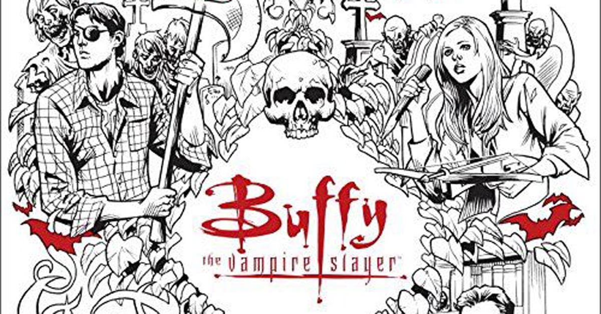 buffy the vampire slayer coloring pages printable