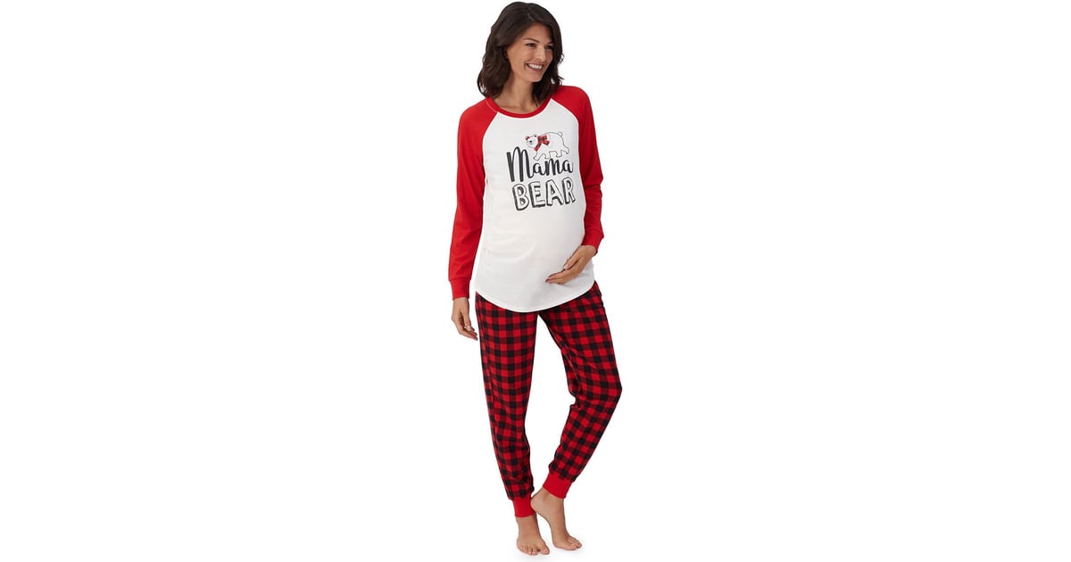 Kohls Maternity Jammies For Your Families Cool Bear Top And Plaid