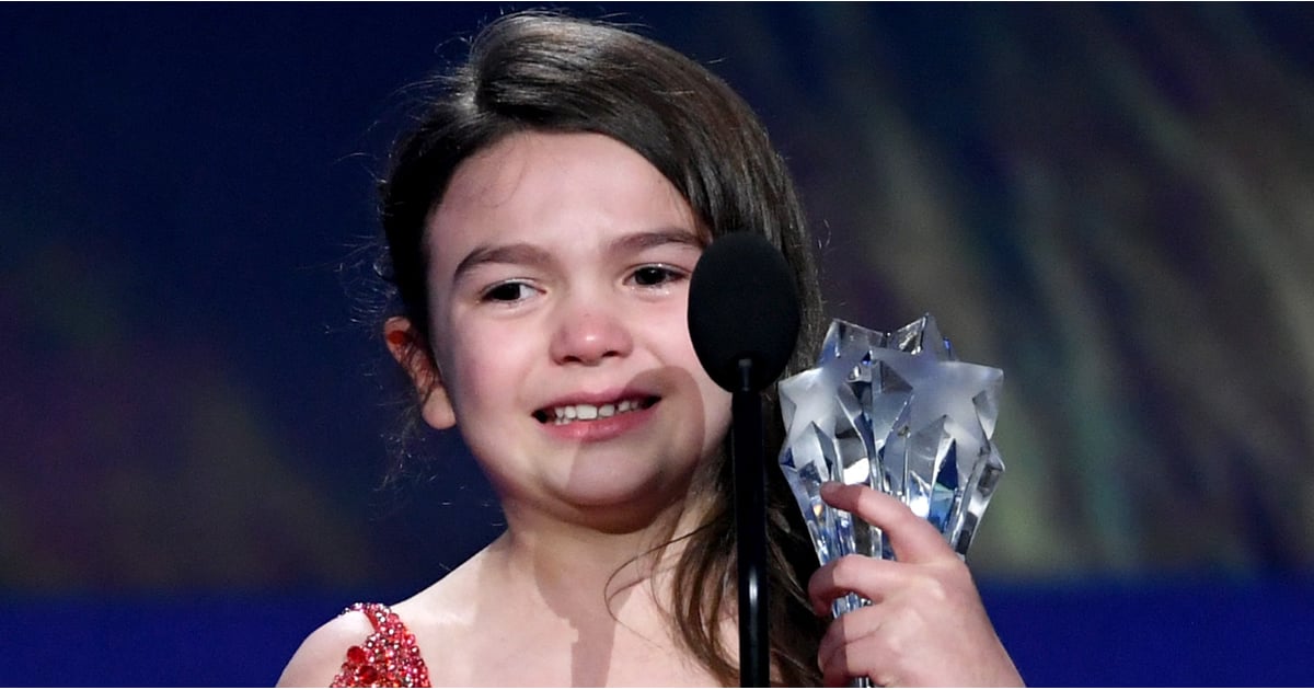 Brooklynn Prince Acceptance Speech At Critics Choice Awards Popsugar Entertainment