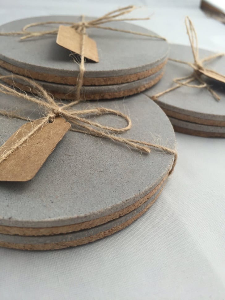 Concrete Coasters | 105 Awesome but Affordable Gifts For Men | POPSUGAR ...