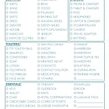 Free Printable Packing Checklists | POPSUGAR Smart Living