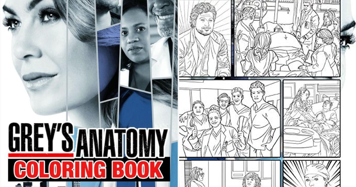 grey's anatomy coloring pages