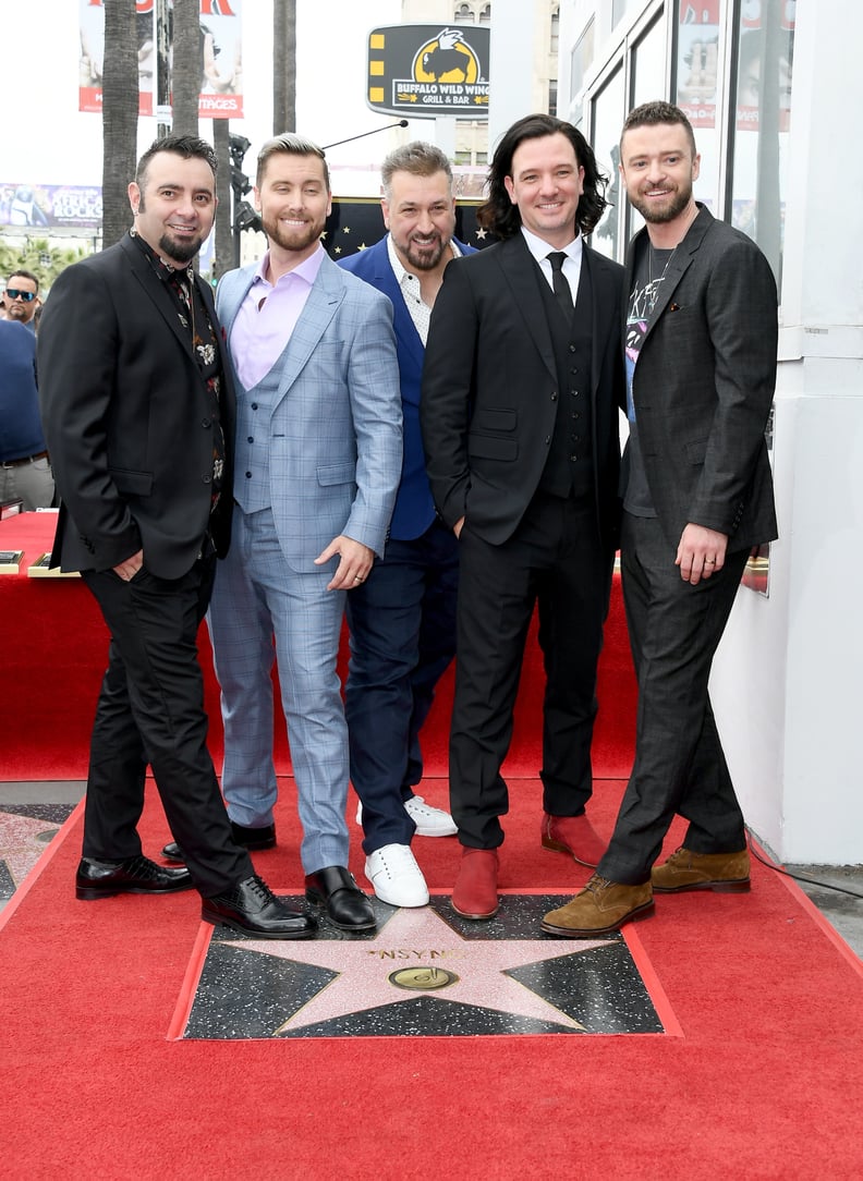 NSYNC Reunion at Hollywood Walk of Fame Ceremony April 2018 | PS Celebrity