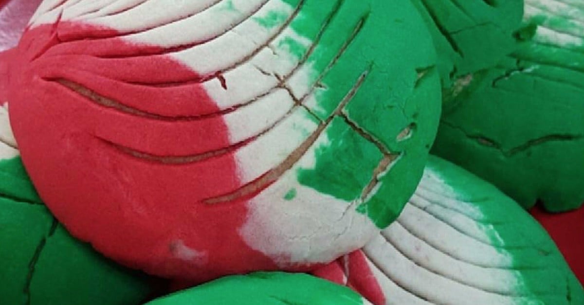 Mexican Flag Conchas | PS Latina
