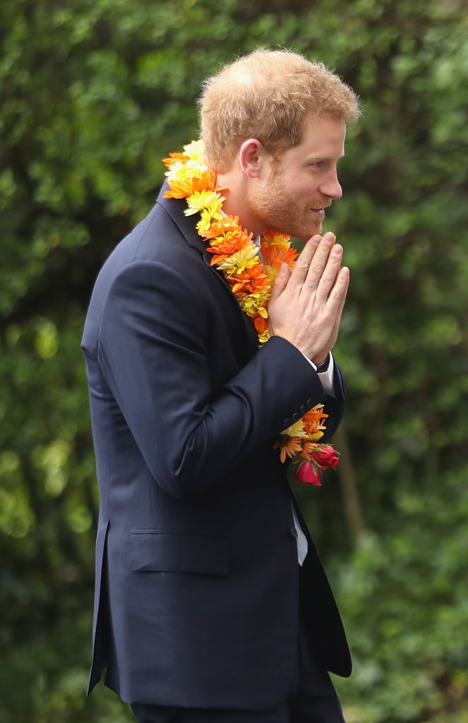 Prince Harry at the Embassy of Nepal in London March 2017 | POPSUGAR ...
