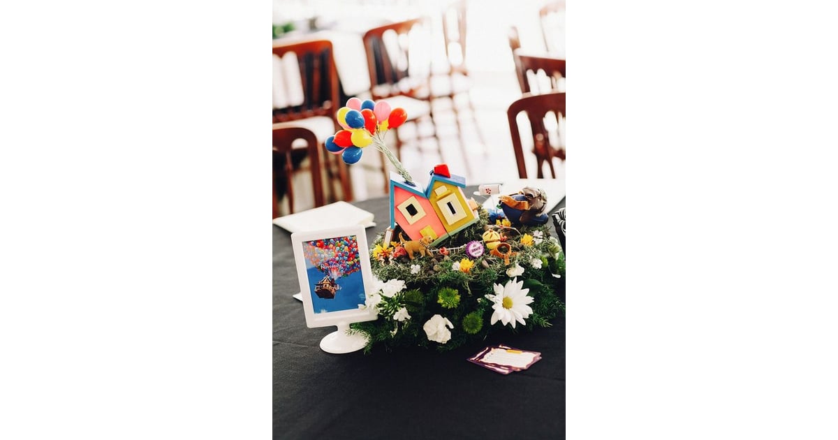 Disney Up Themed Centerpieces