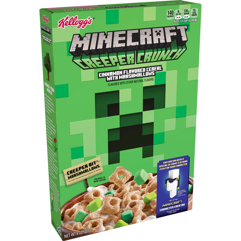 Minecraft Creeper Crunch Cereal | POPSUGAR Family
