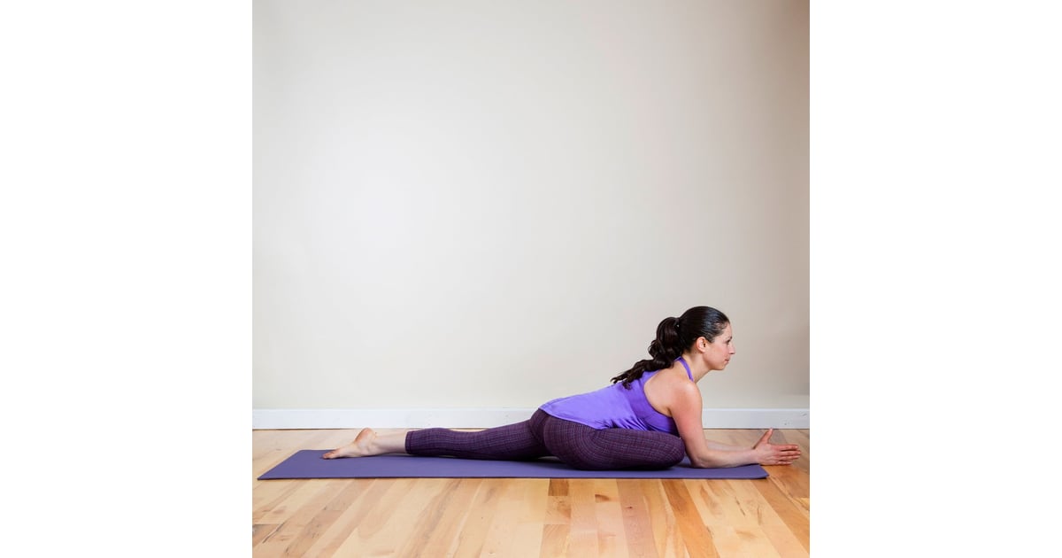 Pigeon | Exercises Done Lying Down | POPSUGAR Fitness Photo 10
