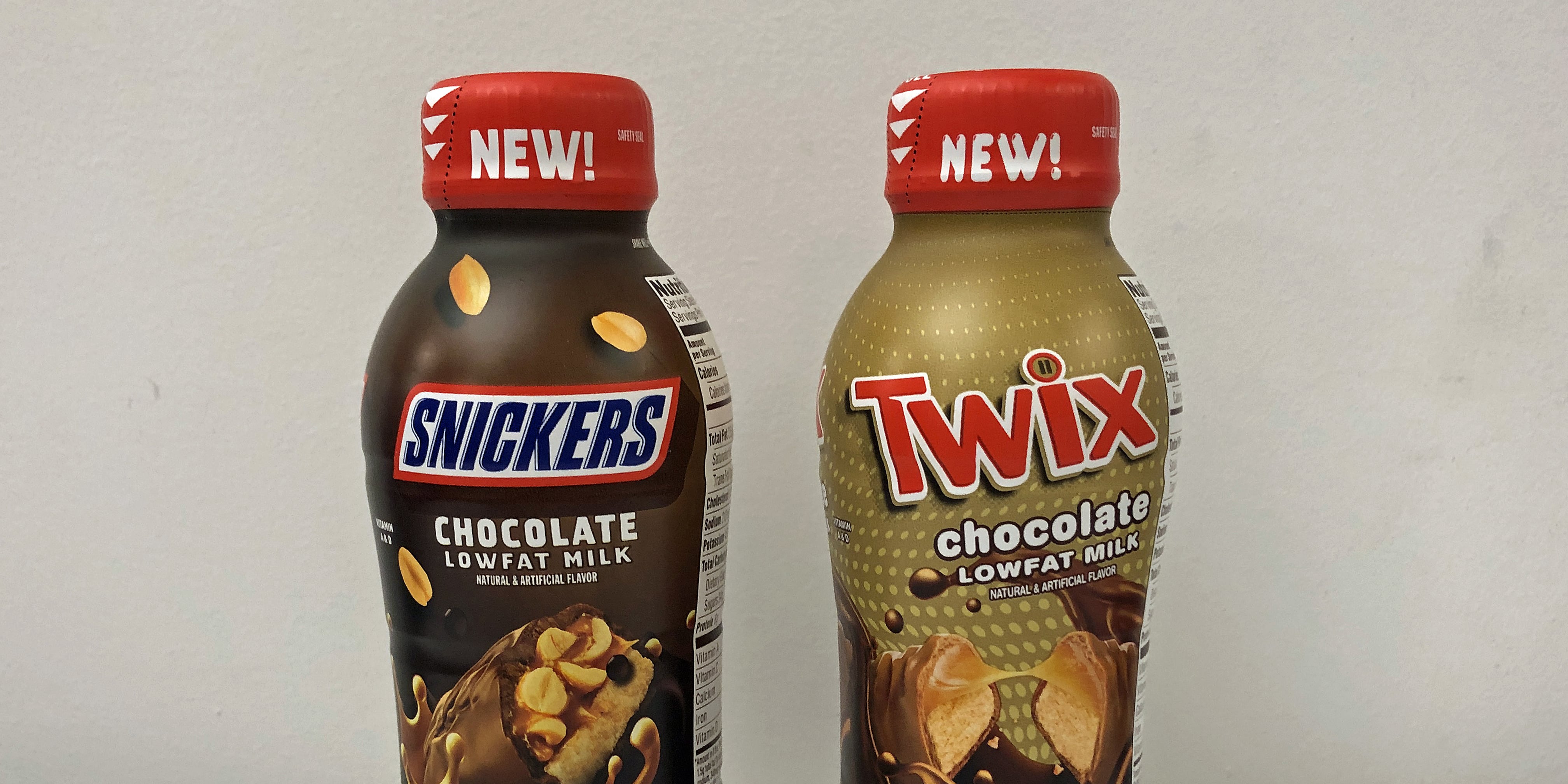 Snickers and Twix Chocolate Milk Review | PS Food